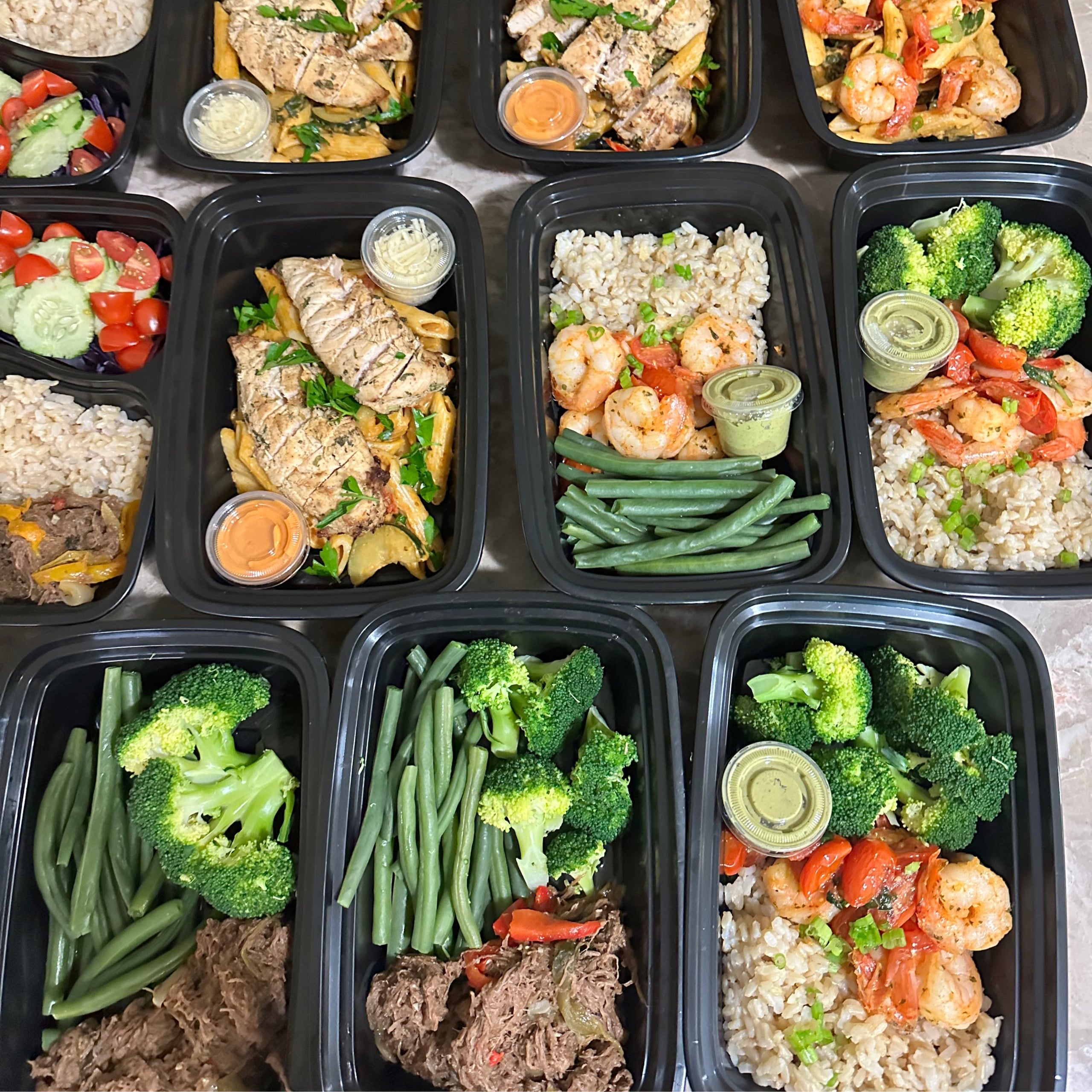 10 Mixed Meal Plan | Healthy Dishes Meal Prep